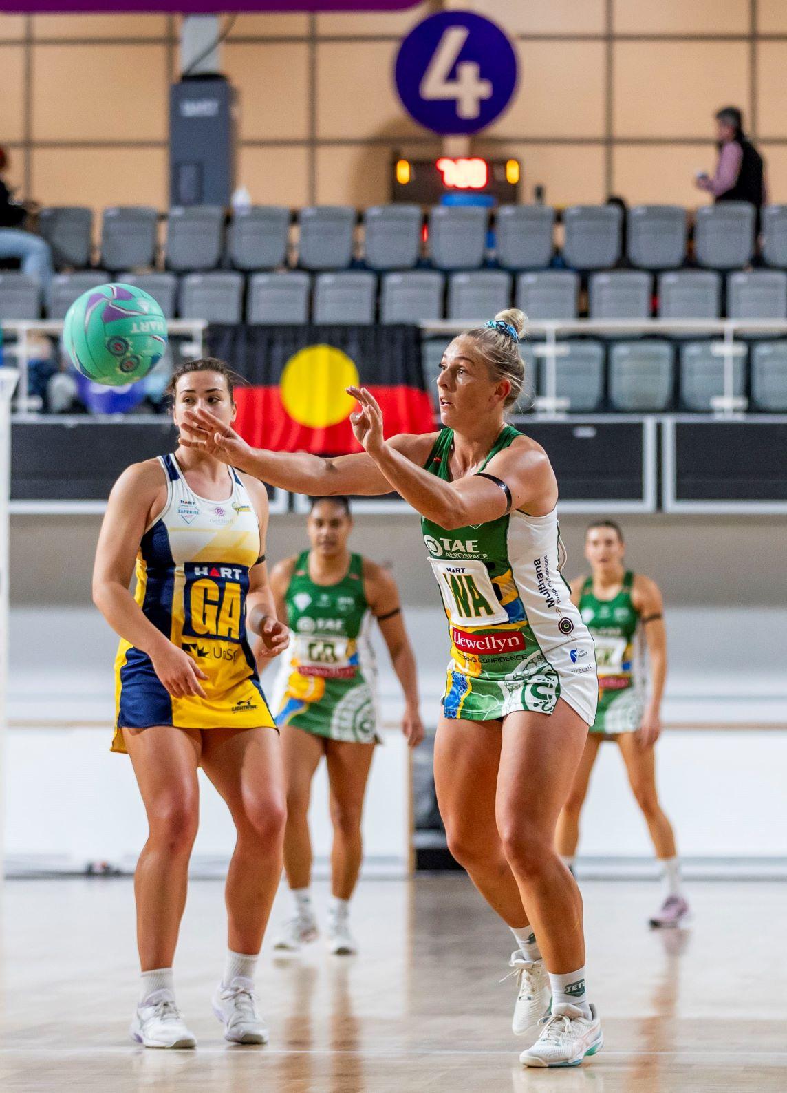 Jets midcourter eager to end HART Sapphire Series premiership wait - Netball Queensland